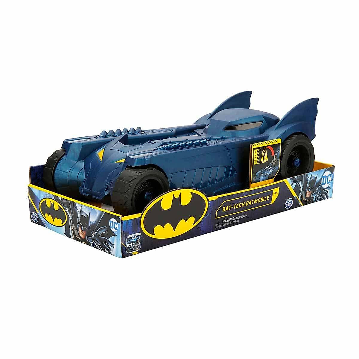 BATMAN, Batmobile Vehicle for use with 30-cm Action Figures, for Ages 4 and Up