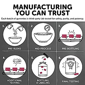 SmartyPants Adult Daily Mineral Vitamins: Calcium, Magnesium Citrate, D3, Zinc & Chromium for Immune Support, Energy, Bone & Muscle Function, 60 Soft Chews (30 Day Supply)