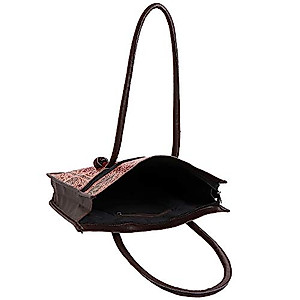 Indian Handmade Leather Ethnic Vintage Tribal Shoulder Bag Purse Black