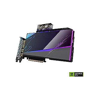 Gigabyte AORUS GeForce RTX 4070 Ti 12GB Xtreme WATERFORCE WB Graphics Card, WATERFORCE Water Block Cooling System, 12GB 192-bit GDDR6X, GV-N407TAORUSX WB-12GD Video Card