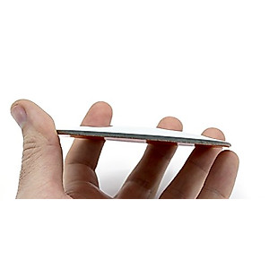 Round Convex Glass Mirror - 4" (100mm) Diameter - 100mm Focal Length - 2.5mm Thick Approx. - Eisco Labs