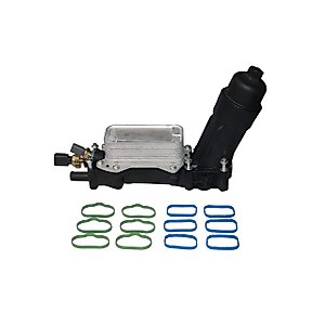Engine Oil Cooler and Filter Housing Adapter Kit - Replaces 68105583AF, 68105583AE - Compatible with Chrysler, Dodge & Jeep 3.6L V6 Vehicles - 200, Town & Country, Grand Caravan, Wrangler, Ram