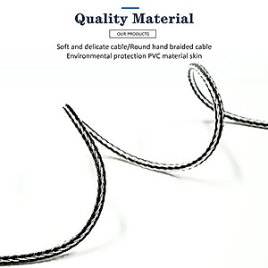 GUCraftsman 4.4mm Balanced Male to 2.5mm Balanced Female Headphone Adapter Cable 7N Single Crystal Copper/Silver Headphone Jack Convert Cable