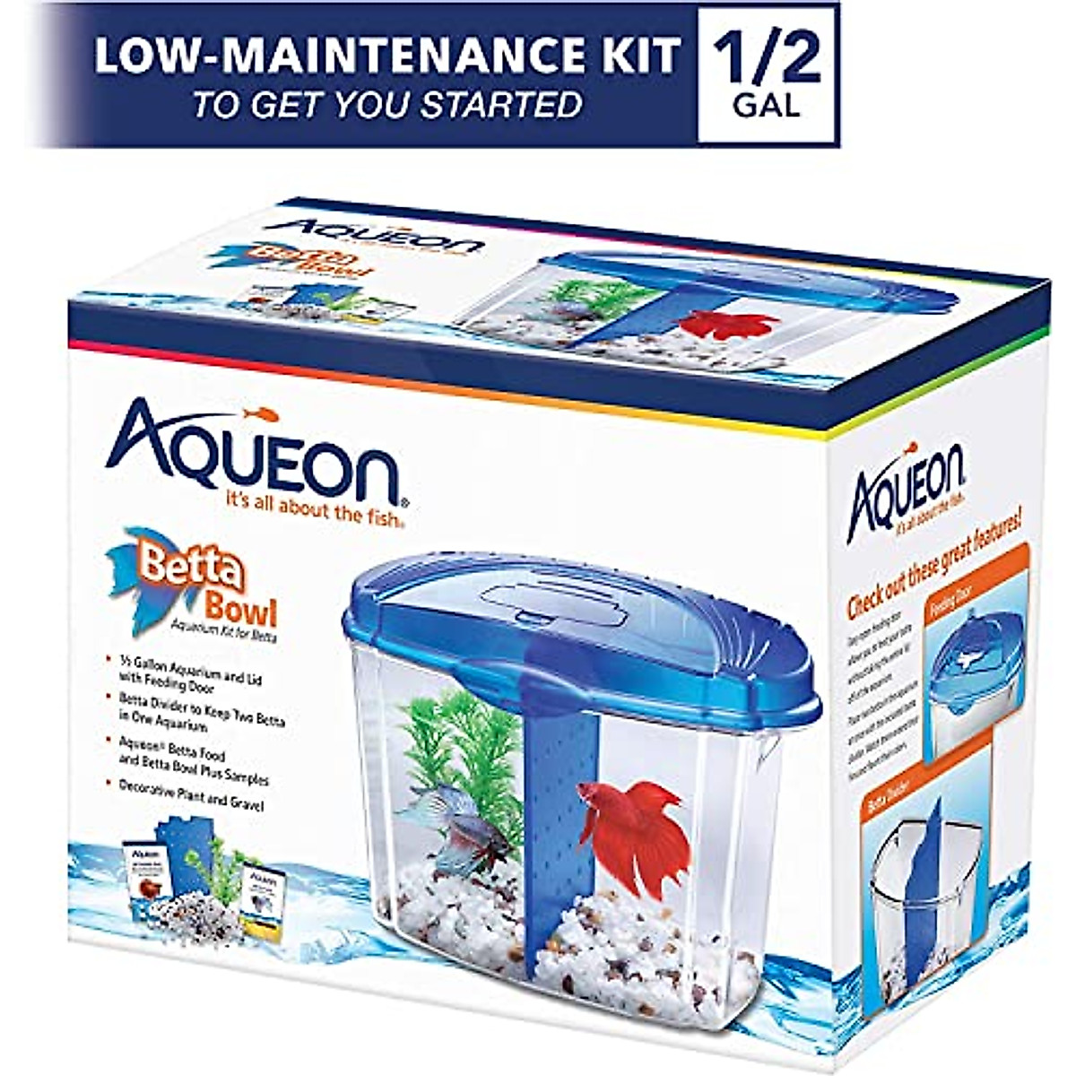 Aqueon Betta Tank Bundle