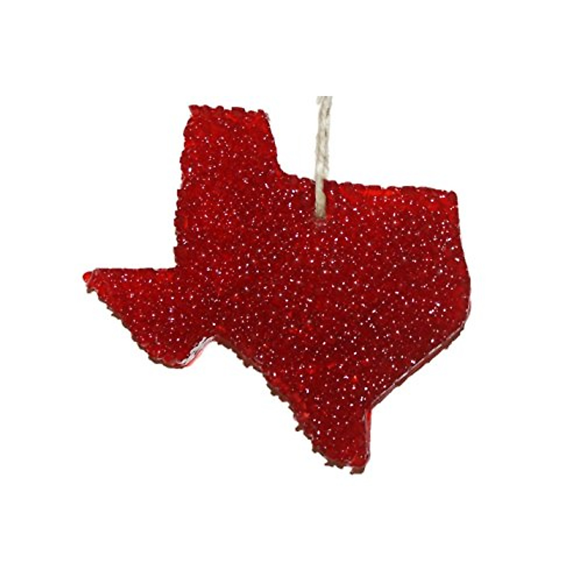 ChicWick Car Candle Leather Fiery Texas Shape Car Freshener Fragrance