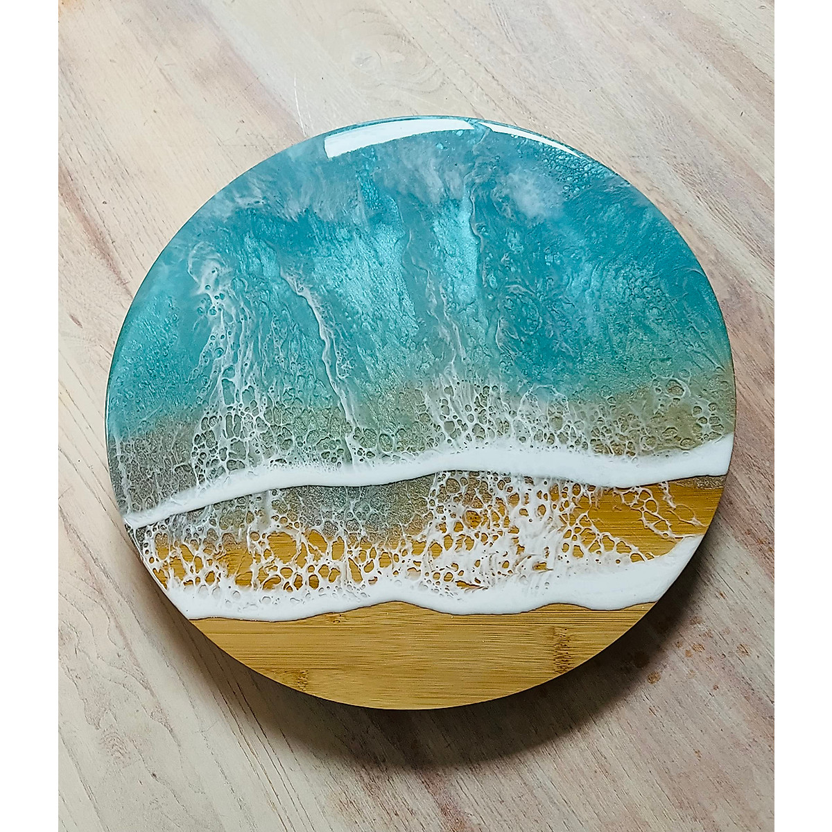 Ocean Lazy Susan, by Coastal Colors Art Co.