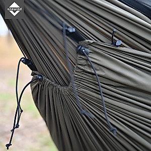 Onewind Premium Hammock Underquilt Protector for Single and Double Hammock, Durable Protective Cover Hammock Gear for Winter Camping, Backpacking and Travel, OD Green