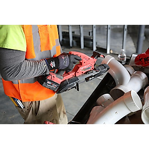 MCR Safety Gloves N96793L Ninja BNF Work Gloves 15 Gauge Nylon/Spandex Shell with NFT Coated Over the Knuckle Palm, Large,Black