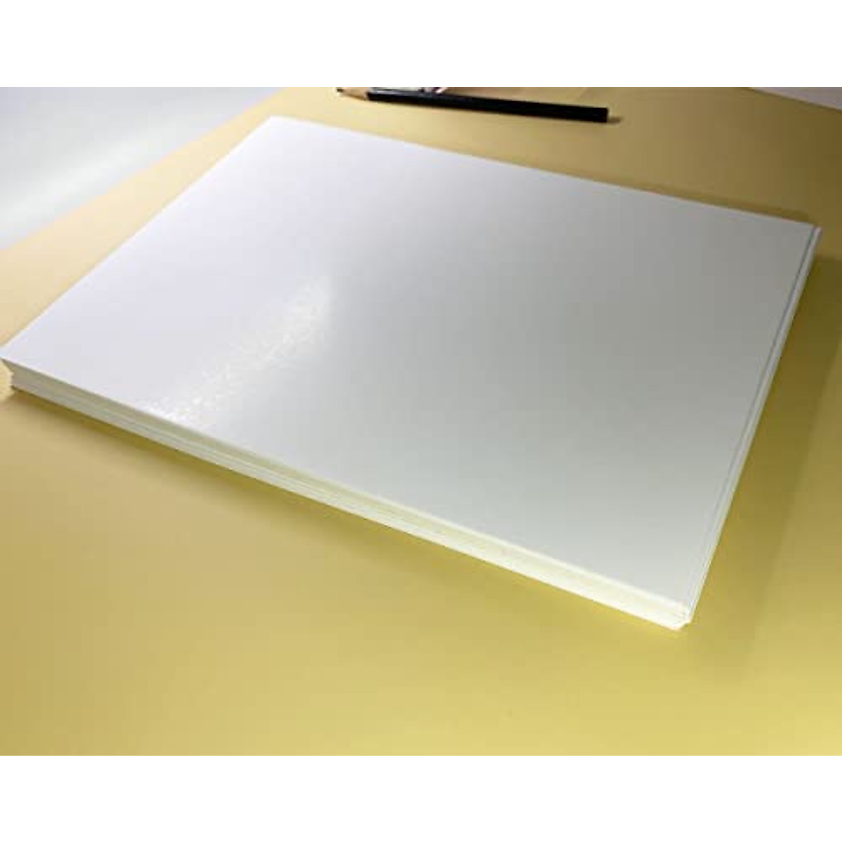 White Cardstock Smooth Card Stock Paper 8.25x11.5 inch 250gsm / 92lb Ivory White Cardboard Paper for Painting, Card Making and Craft Projects Blank Craft Paper