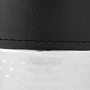 Godinger 9 Piece Leather Barware Set, Black