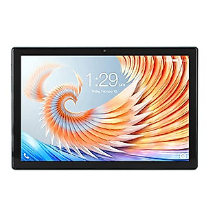 Gaming Tablet, 10.1 Inch FHD HD Tablet 2 Card Slots Dual Camera 8GB RAM 256GB ROM for Business (US Plug)