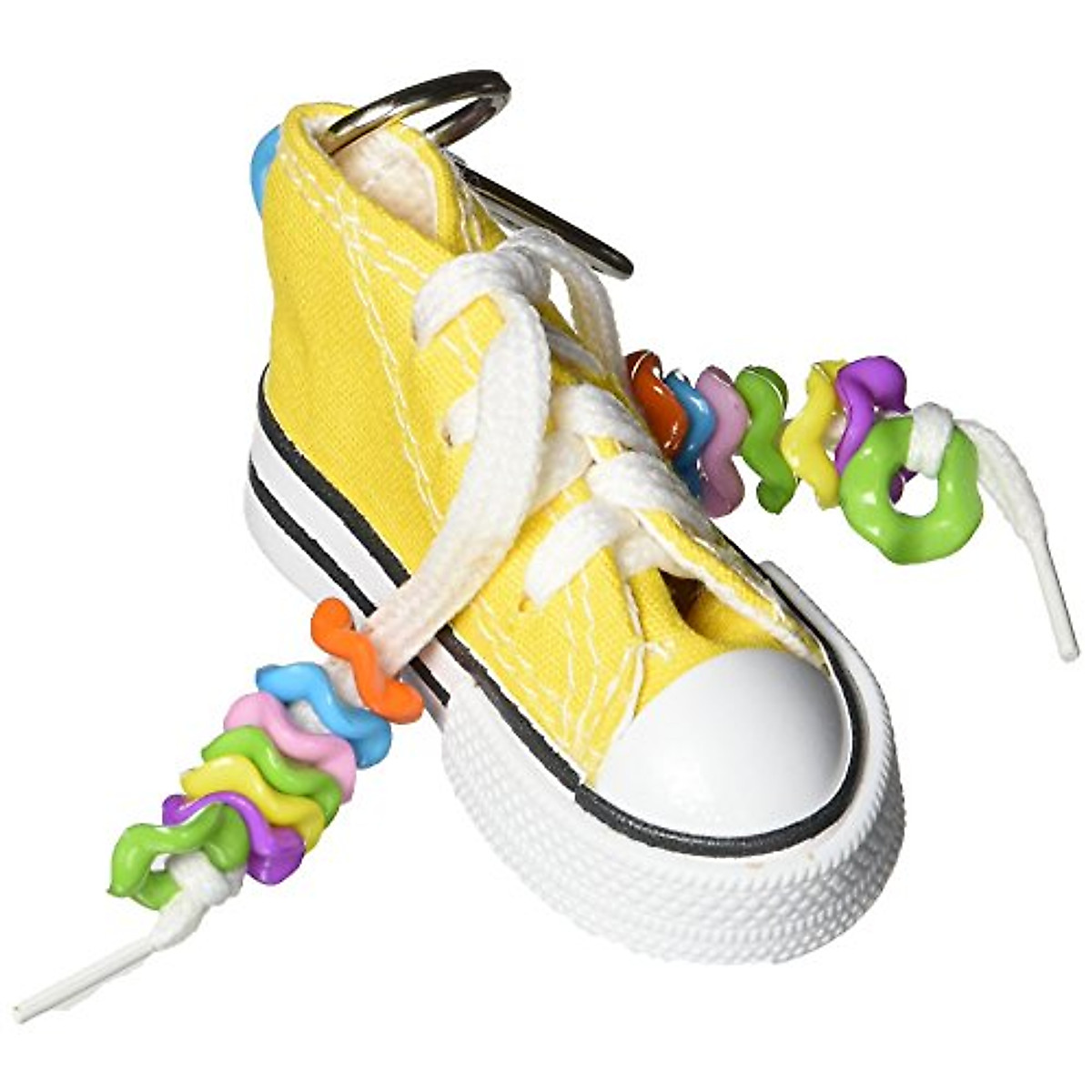 Super Bird Creations SB719 Beaker Sneaker Bird Toy, Small/Medium Bird Size, 6" x 2"