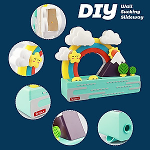 Zalmoxe Boon Building Pipes Bath Toys Assemble Set with Light and Music Baby Bath Toys Floating Duck Shower Games with Suction Cups As Birthday Festival Gifts for Bath Toys for Toddlers 1-3