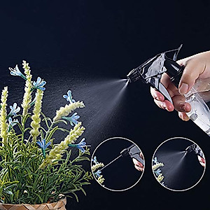 Spray Bottles, 8 Pcs 8oz Plastic Spray Bottles Durable Clear Empty Spray Bottles with Adjustable Spray Head for Plant Watering, Haircutting, Kitchen Cleaning, Alcohol Disinfection, Pet Cleaning.