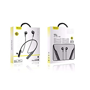 LKOKJ Neckband Earphones Wireless inEar Headphones with Mic, IPX5 Sport Earbuds Wireless fo