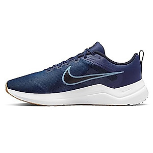 Nike men's Road Running Shoes, Blue Midnight Navy Worn Blue Dark Obsidian, 11 US