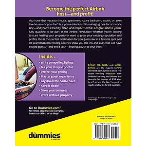 Airbnb For Dummies (For Dummies (Business & Personal Finance))
