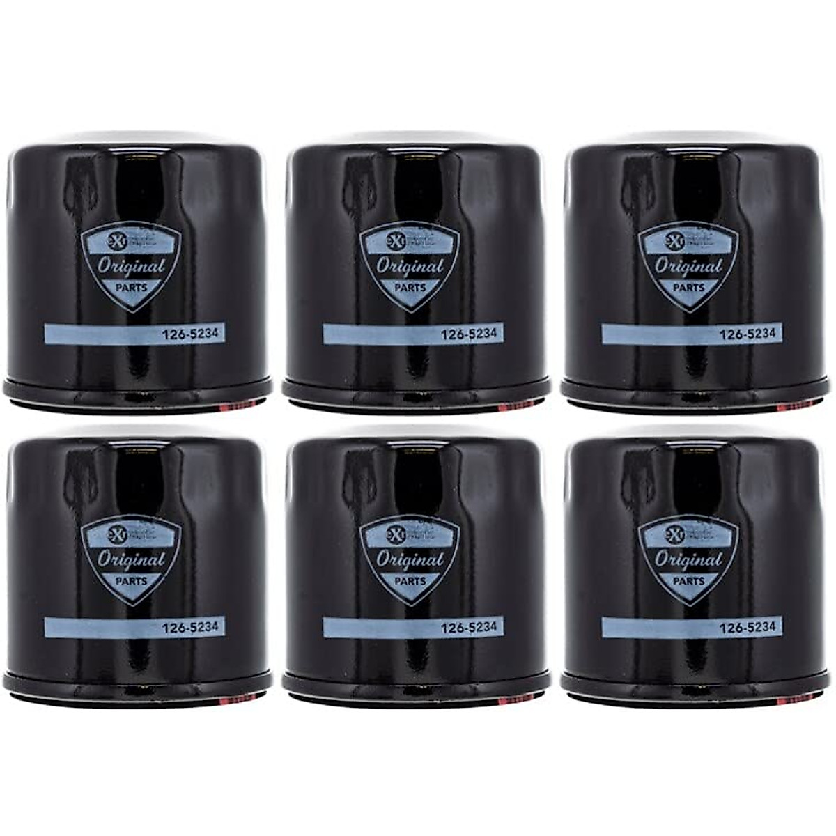 6 PK Genuine Exmark 126-5234 Oil Filter Quest Radius E & S Series