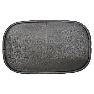 Iswee Handbags for Women Bucket Bag Purses Tote Bag Leather Hobo Bag Women's Shoulder Handbags Trendy(Grey-Lichee)