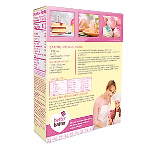 Better Batter Cake Mix Gluten Free Yellow -- 18.25 oz by Better Batter