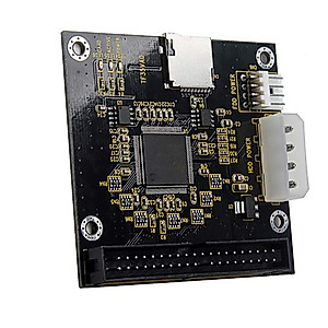 SD to 3.5" 40Pin Male IDE Hard Disk Drive Adapter Card 4Pin Power Supply