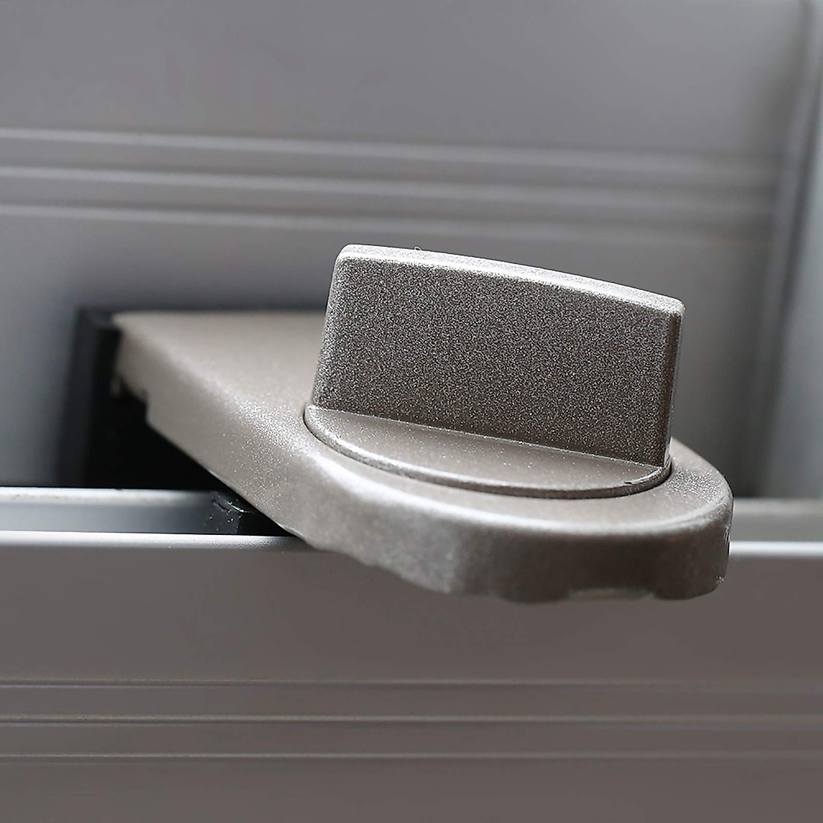 (Pack of 2) Kids Sliding Window Lock Child Safety Adjustable Sliding Door Infant Proof Security Lock Stopper Wedge