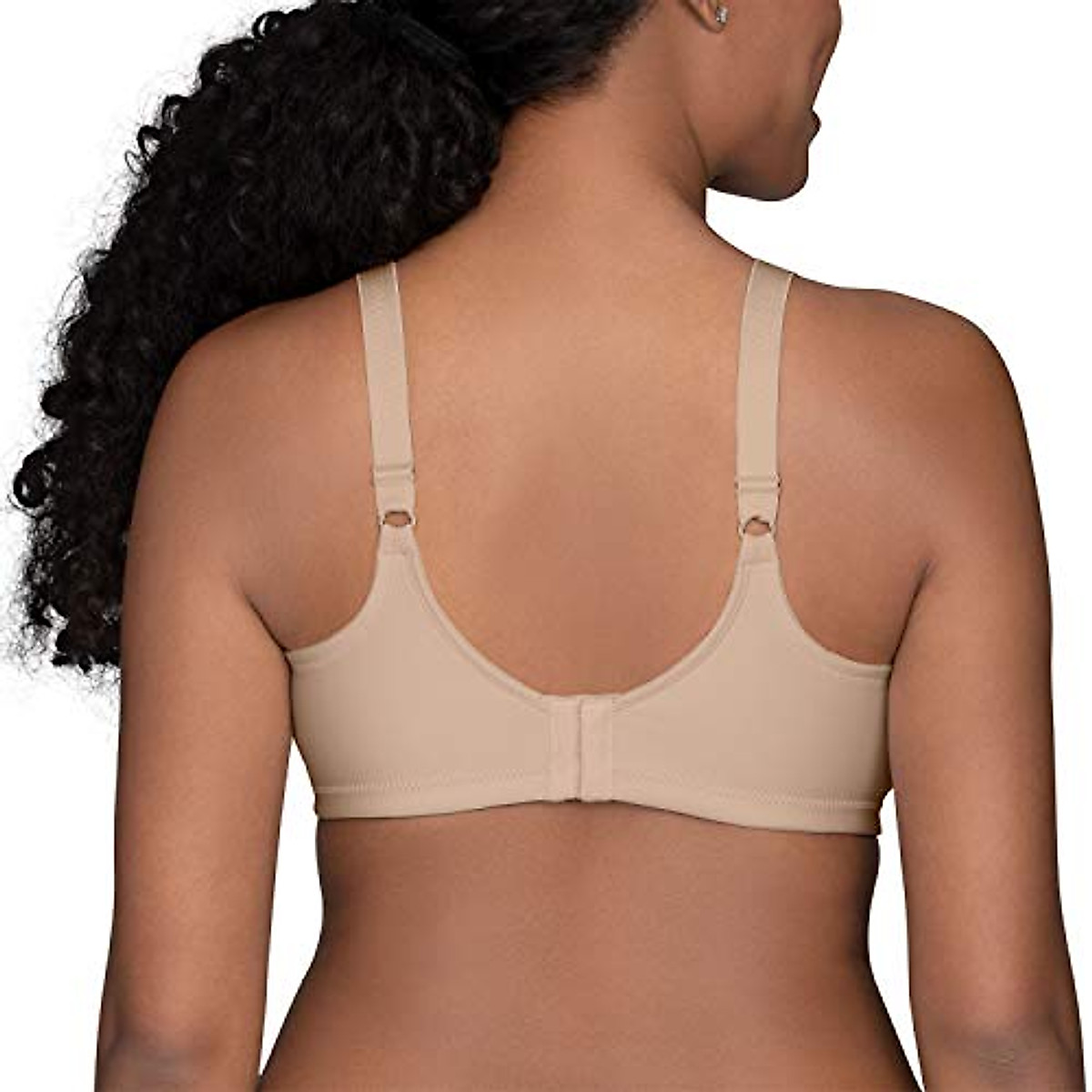 Vanity Fair womens Full Figure Beauty Back Smoothing Bra, Wirefree - Beige, 38D US