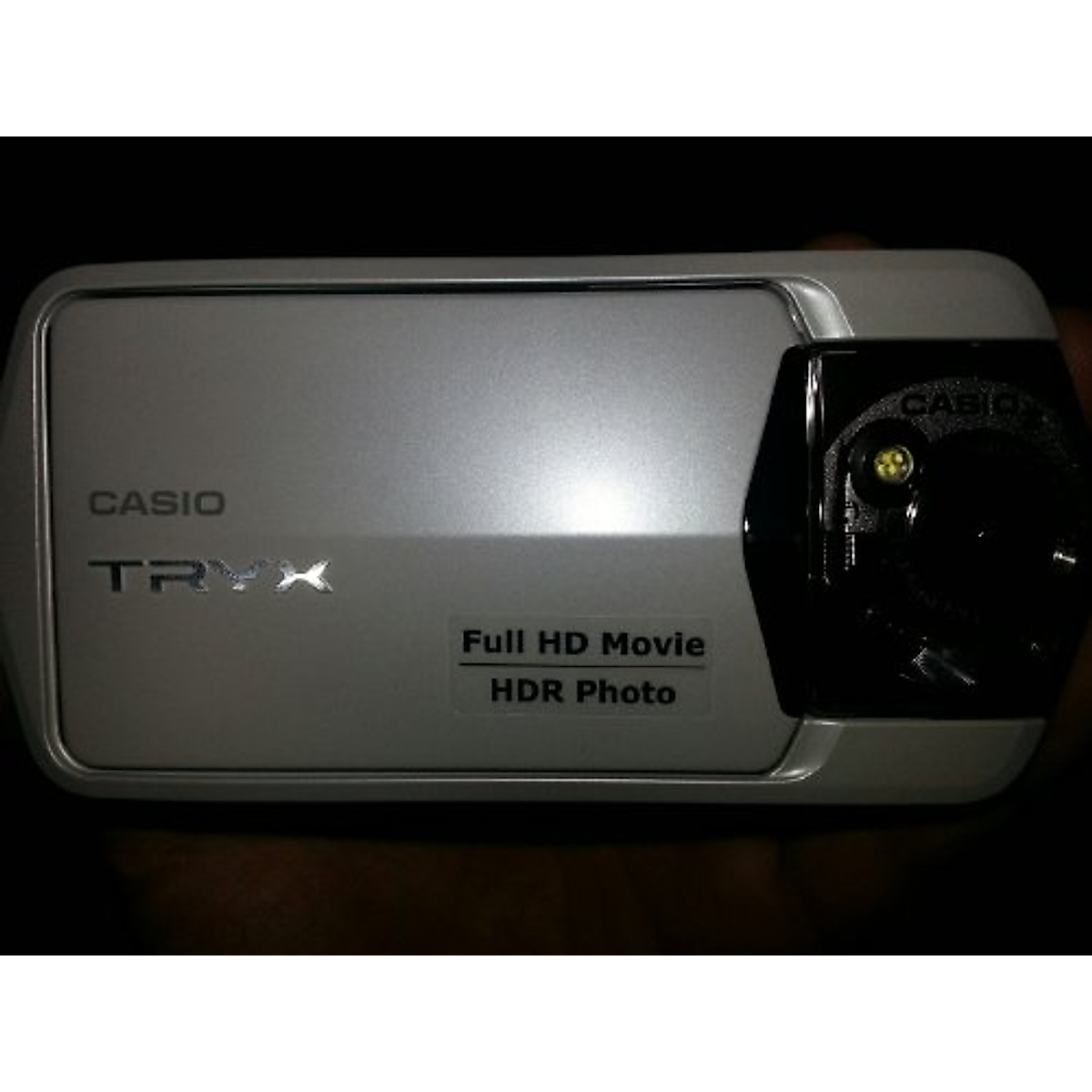 Casio TRYX Digital Camera with Full 1080p HD Video Capture and 3-Inch Touch Screen LCD (White)