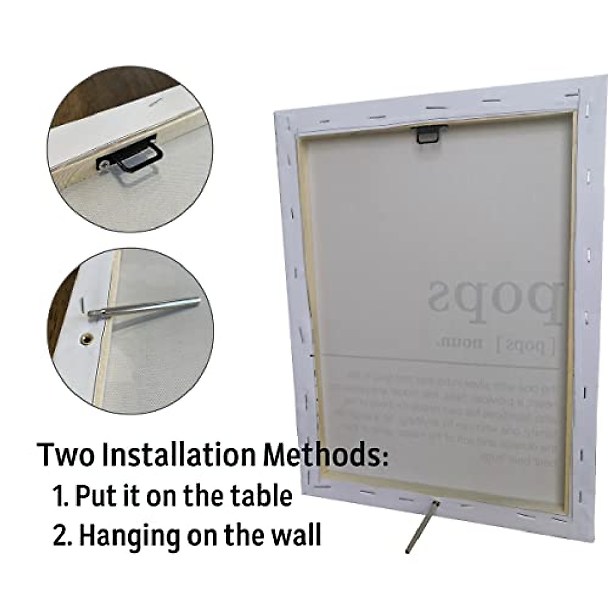 Inspirational Quotes Canvas Wall Art, Psalms 91 Wall Art Sign, Spiritual Wall Decor Sign, Bible Verse Print, Scripture for The Home or Office Sign, Christian Scripture Wall Decor 12x15