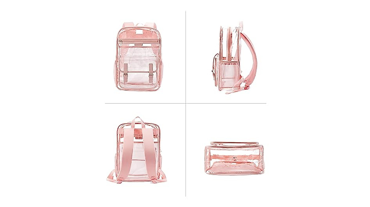 Telena Clear Backpack - Durable & Stylish for Daily Use