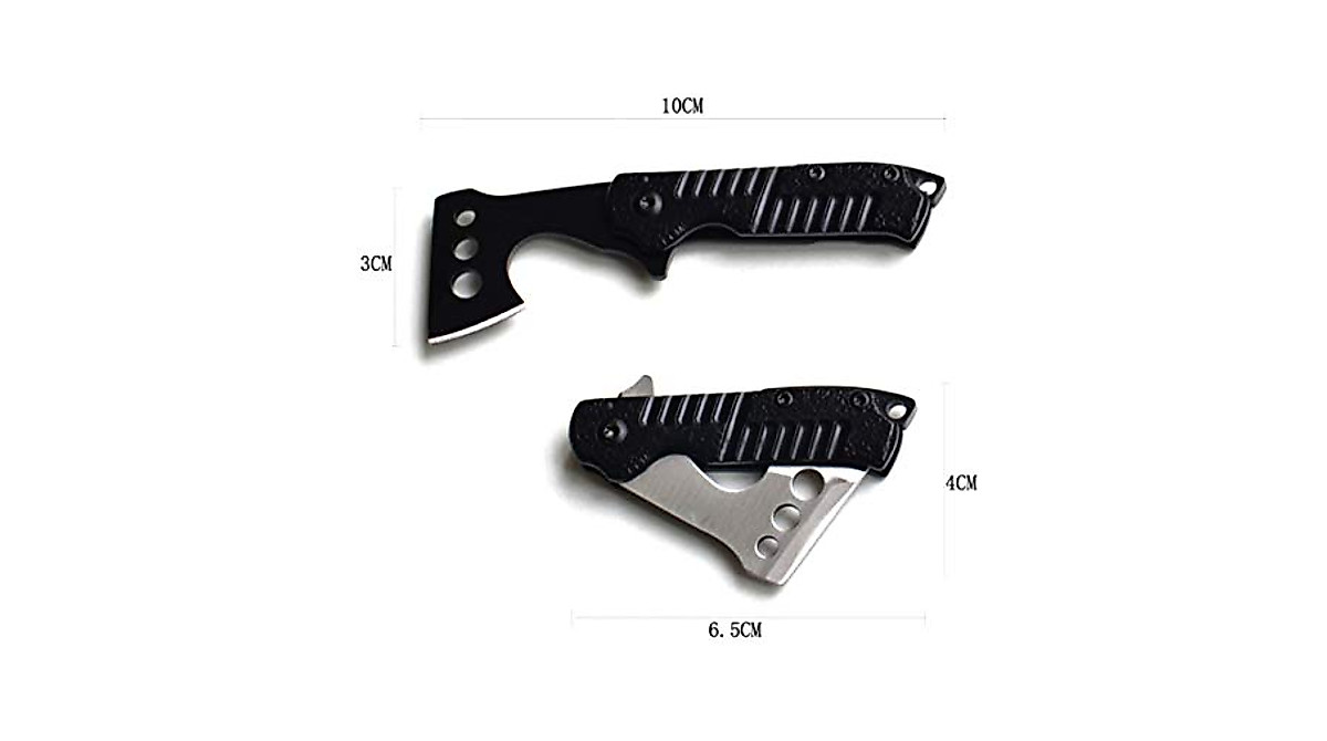 Mini Folding Stainless Steel Axe - Portable EDC Pocket Knife