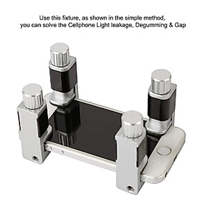 Kaisi Phone Screen Repair Tools Adjustable Fastening Clamps Clip Tools Compatible for Fixing Screen Uplift Cell Phone, iPhone, Samsung, iPad, iPod, MacBook, Laptops, Tablets, LCD Screen, 4 Pack