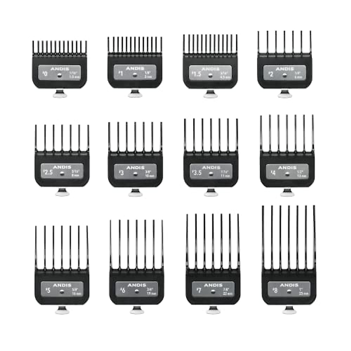 Andis 86000 reVITE Cordless Lithium-Ion Adjustable Fade Hair Cutting Clipper with Stainless Steel Blade - Black