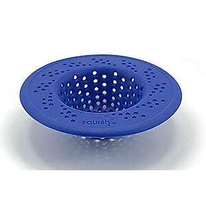 ROBINSON HOME PRODUCTS Blue Squish Sink Strainer, Blue