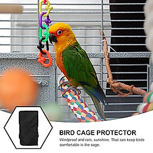 POPETPOP Bird Cage Covers for Night - Birdcage Cover Parrot Cage Cover Breathable Washable Birds Cage Cover Protector Pet Cage Cover Parakeet Cage Cover