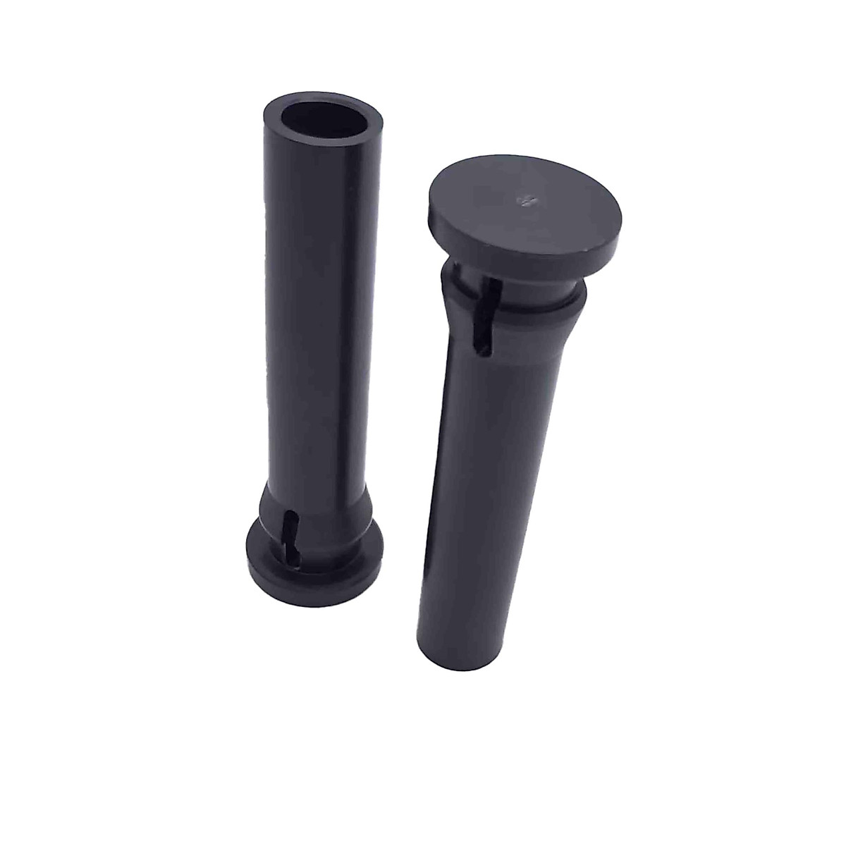 Stronger Wheelie Trash Can Bin Lid Hinge Pins, 2 Pack, for Rehrig Sierra Huskylite 95, Nylon