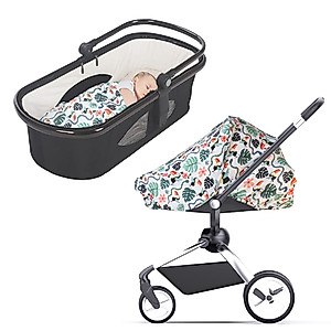 GRITRIVAL is a High-end Car Seat Cover for Babies, a Baby Car Seat Cover with a Sunroof and Double Wrap Design, and Fits Car Seat Covers for Boys and Car Seat Covers for Girls. (Woodpecker)