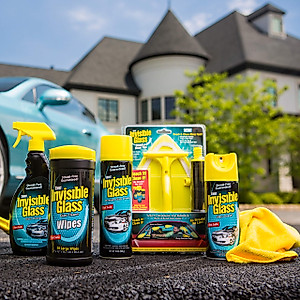 Invisible Glass 91163-3PK 15-Ounce Cleaner for Auto and Home for a Streak-Free Shine, Deep-Cleaning Foaming Action, Safe for Tinted and Non-Tinted Windows, Ammonia Free Foam Glass Cleaner, Pack of 3