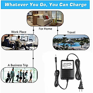 Jantoy AC Adapter Compatible with Model: 57A-14-1800 57A141800 57A14-1800 57A-141800 Direct Plug-in Class 2 Transformer PetSafe Pet Smart Wireless System Fence S402-855 S402855 Replacement Power