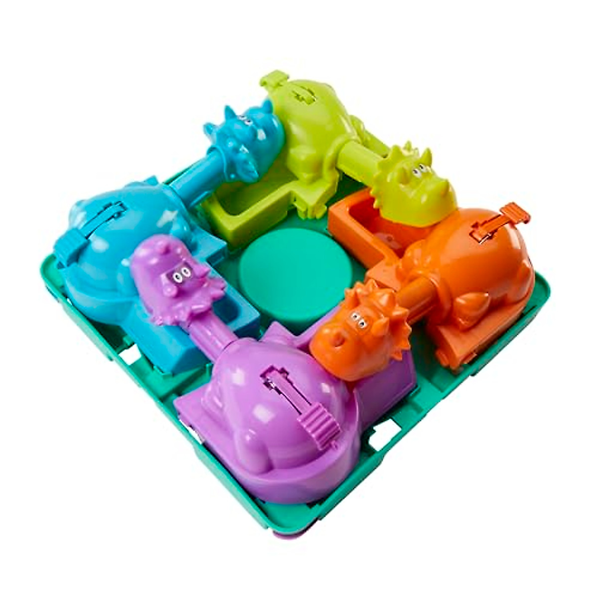 Hasbro Gaming Hungry Hungry Hippos Dino Edition Board Game, Pre-School Game for Ages 4 and Up; for 2 to 4 Players (Amazon Exclusive)