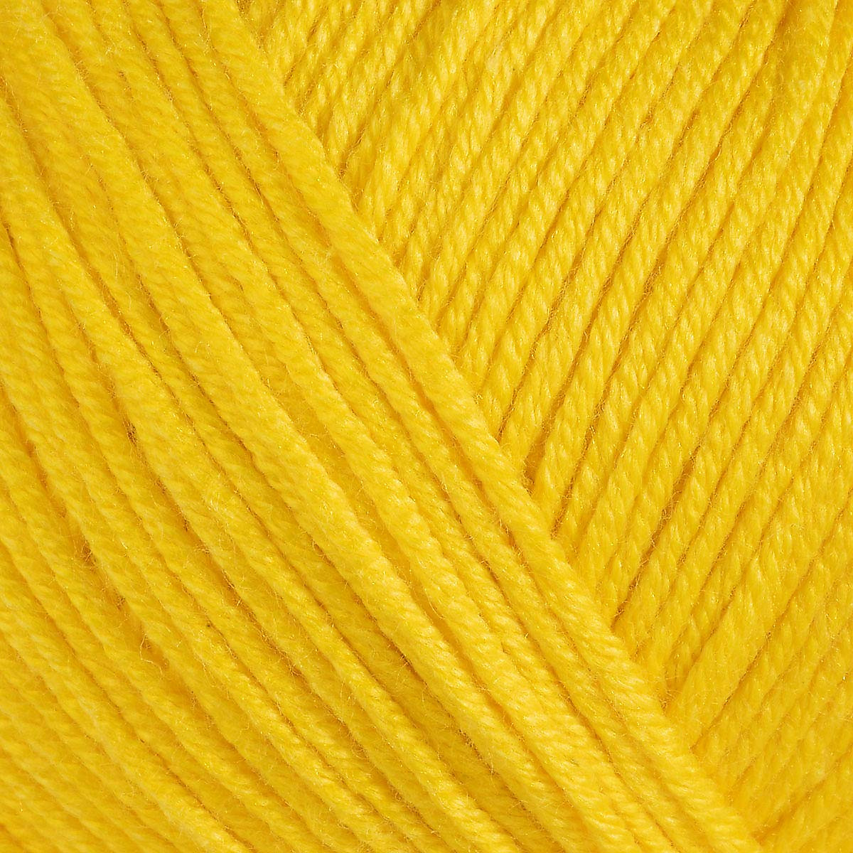 Estako Happy Cotton, 60% Cotton 40% Acrylic Yarn, Soft, Fine/Sport (2) for Crochet and Knitting 1.76 Oz (50g) / 180 Yrds (165m) (4730 - Mustard Yellow)