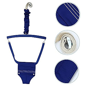 NUOBESTY Blue Jolly Jumper Baby Jumper Swing Doorway Fabric Toddler Doorway Bumper Over The Door Toddler Exerciser Jumper Tools for Toddler Baby Jumper Infant