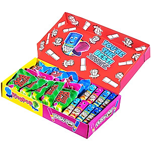 Ring Pop Push Pop 30 Count Summer Candy Box - Assorted Fruity Lollipop Candy Gift Box - Fun Candy For Birthdays, Party Favors, Pool Parties, 4th of July & Summer Fun - Summer Treats Loved by Kids