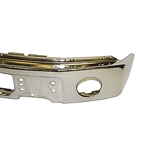 FOR FORD F150 2009-2014 FRONT BUMPER FACE BAR CHROME WITH FOG LAMP HOLES FO1002411