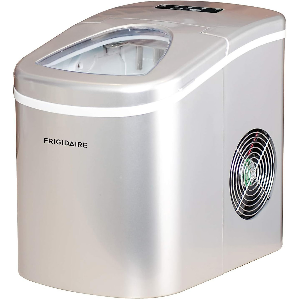 RCA RIC102-Silver Compact Ice Maker, Silver