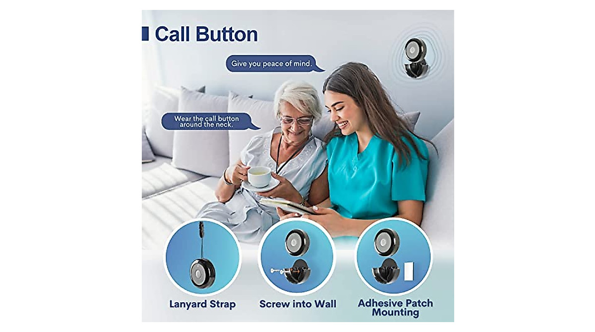 SYNLETT Wireless Nurse Call System | Pager for Seniors & Caregivers