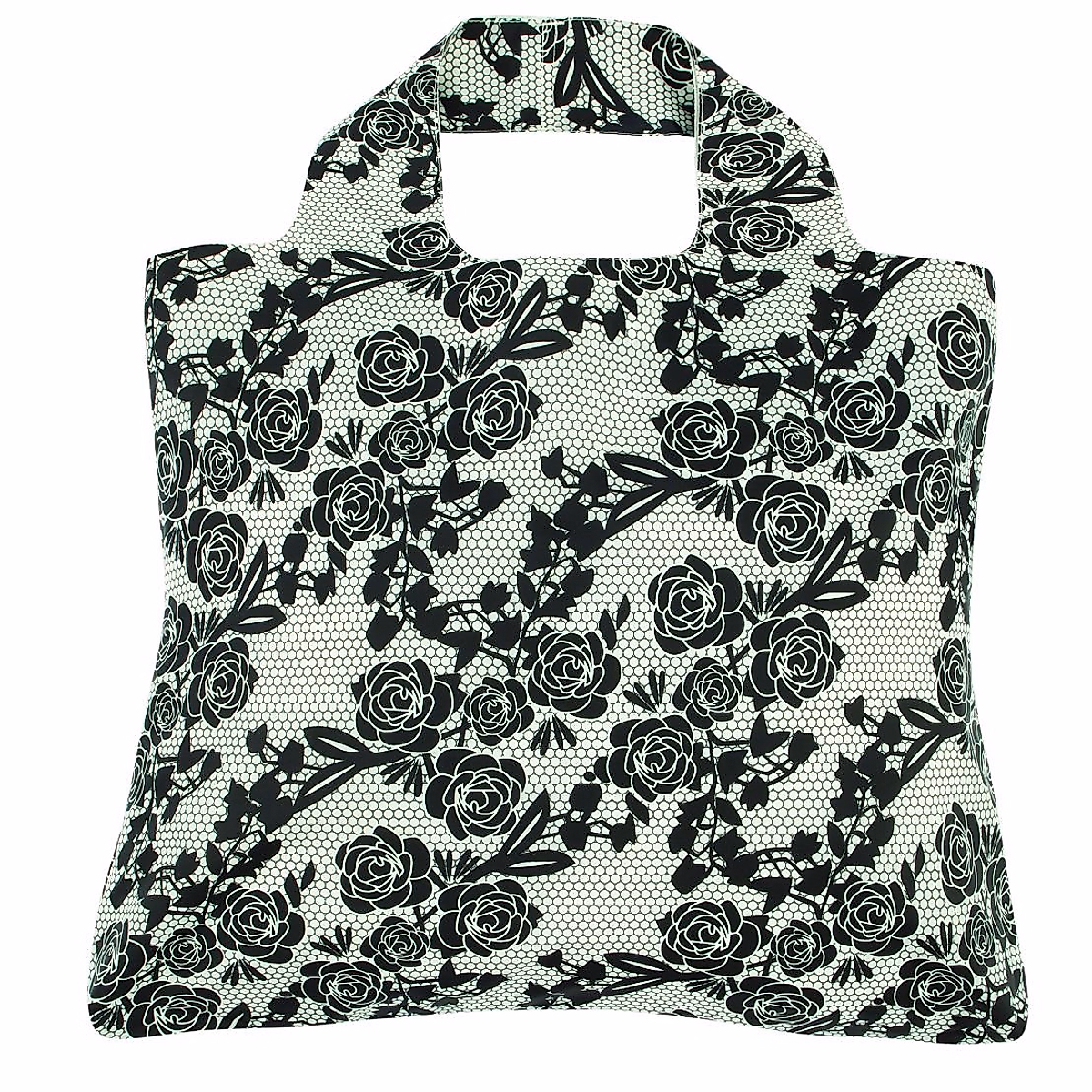 Envirosax Rosa Reusable Shopping Bag - Black-White - One Size