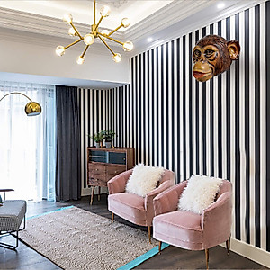 Polyresin faux Gorilla head wall hanging, handmade wall charmers for farm house, animal head home & Garden décor