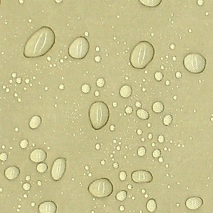 WZUOPG Swing Canopy Replacement Cover and Swing Cushion Cover Waterproof 2 and 3 Seater Swing Top Cover and Chair Cover Garden Outdoor Patio Swing Seat Cover Replac, Beige