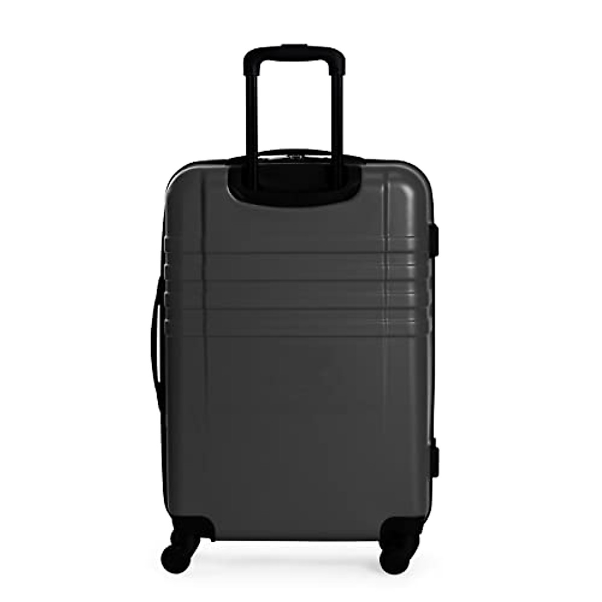 Ben Sherman Hereford Spinner Travel Upright Luggage, Grey, 24-Inch Checked